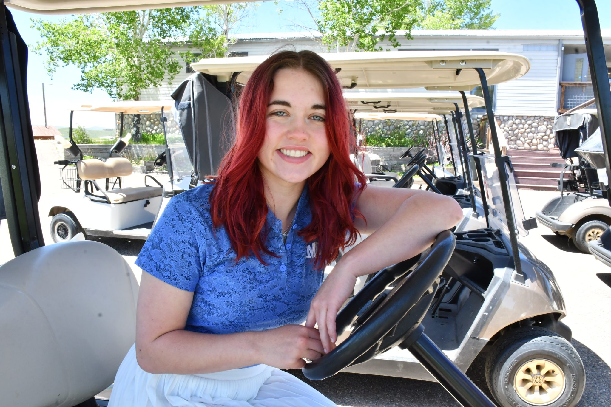 Moffat County golfer Arianna Anderson shoots 219 at two-day state ...