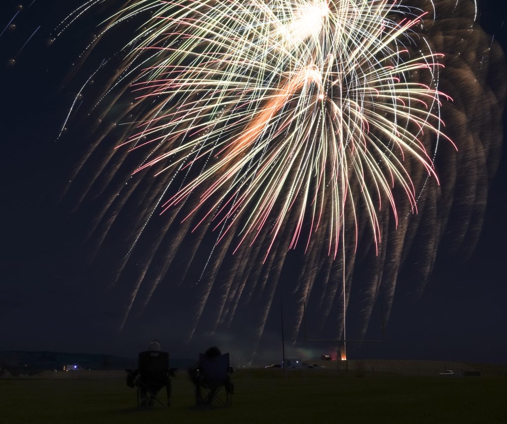 Photos: Fireworks over Craig from Moffat County High School ...