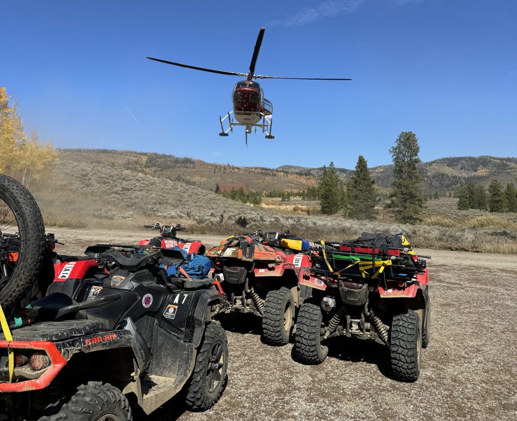 First responders rescue Northwest Colorado hunter after fall in rough ...