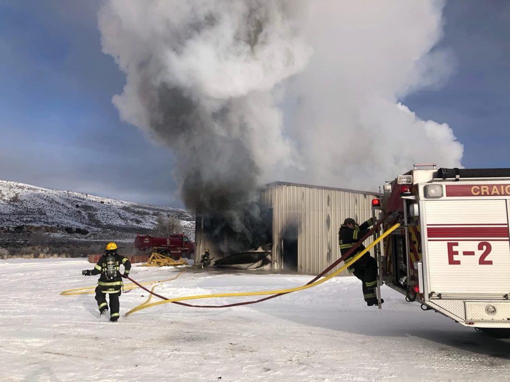 Craig Fire/Rescue responds to structure fire north of Craig ...