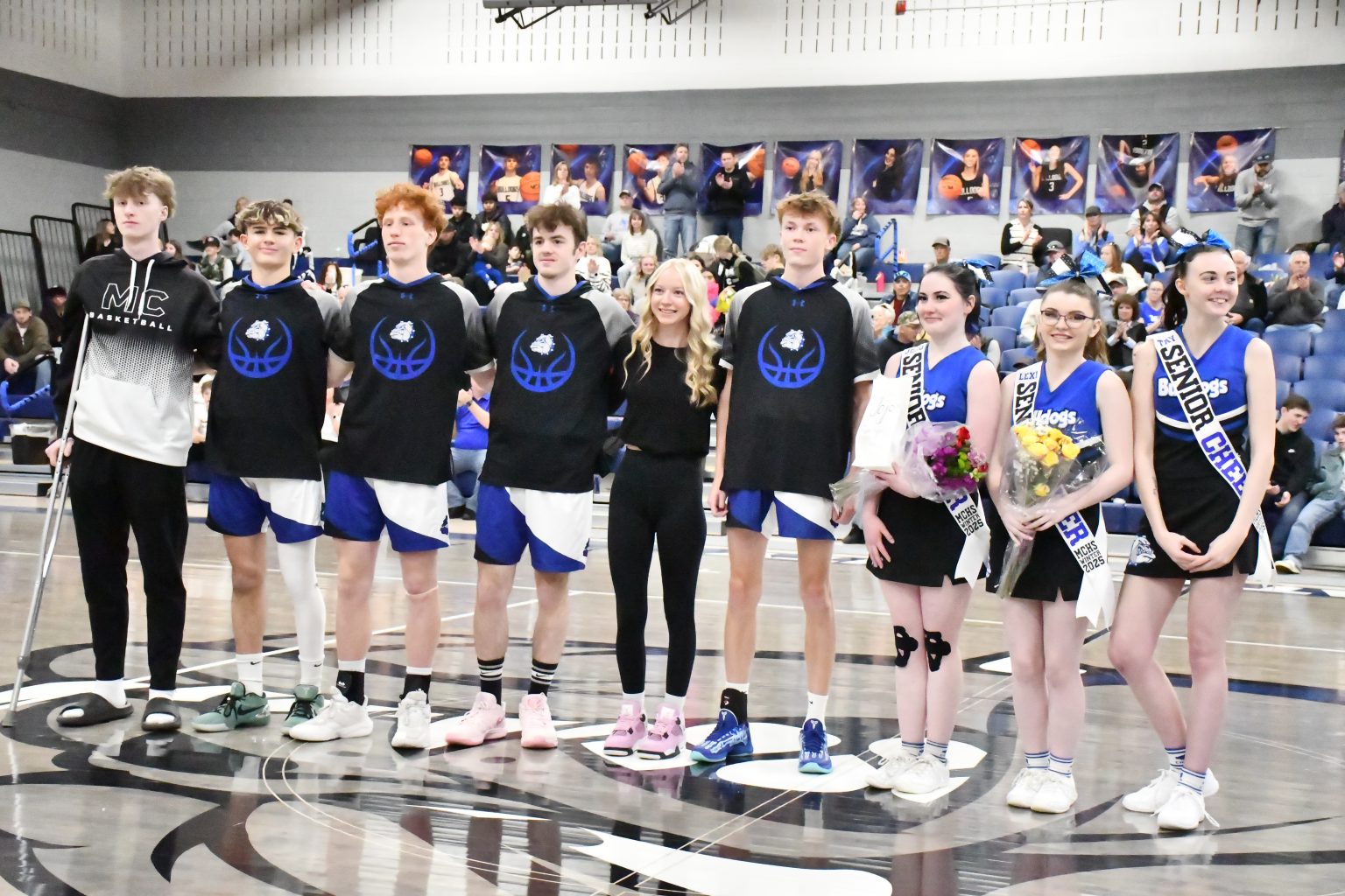 Moffat County honors seniors for basketball, cheer teams ...