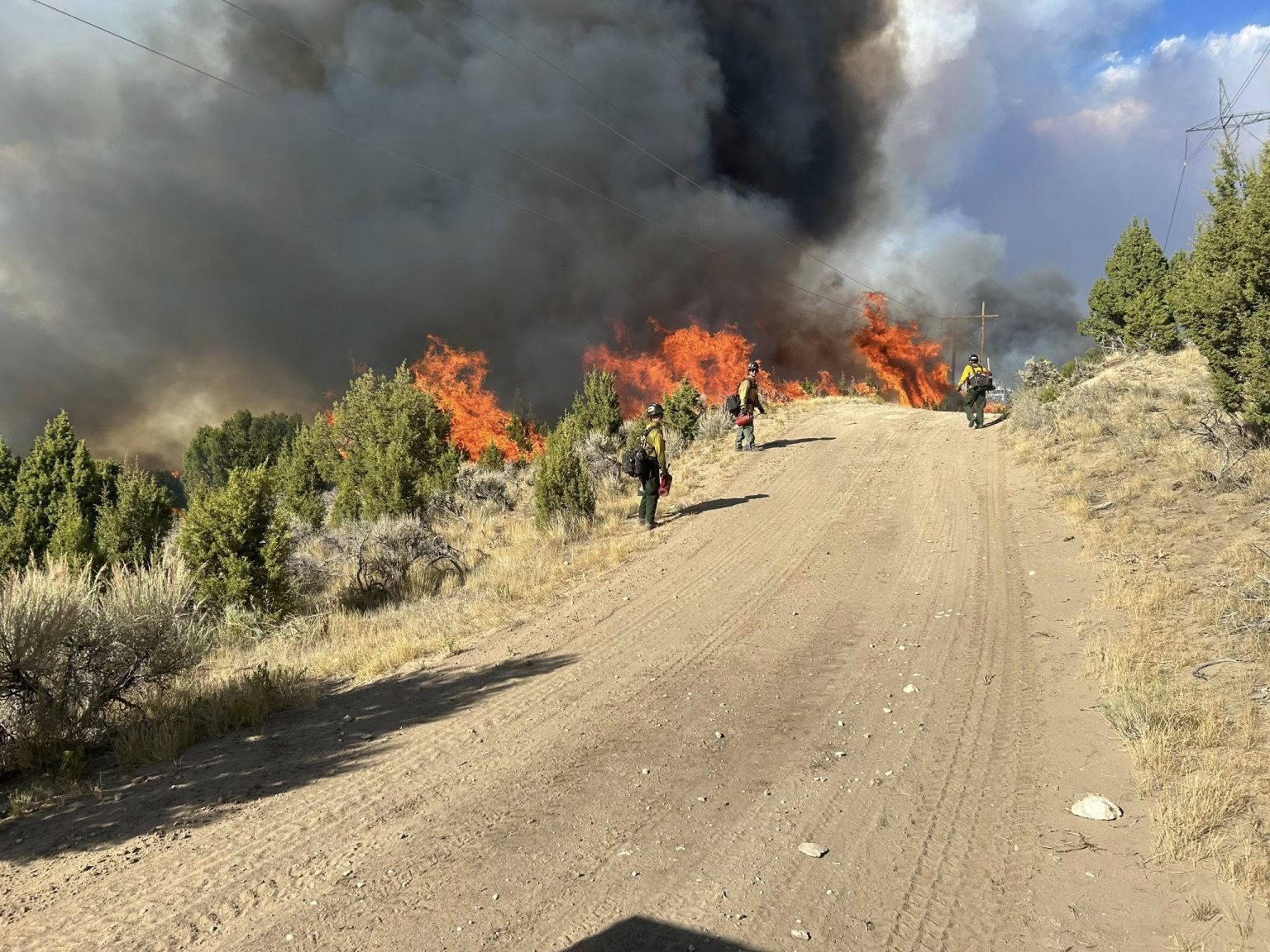 Twelve Fire in western Moffat County reaches over 4,000 acres Thursday ...