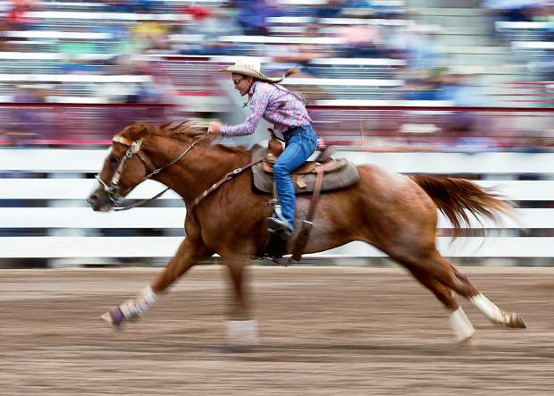 Around the barrel: Slack at Cheyenne Frontier Days gives intimate look ...