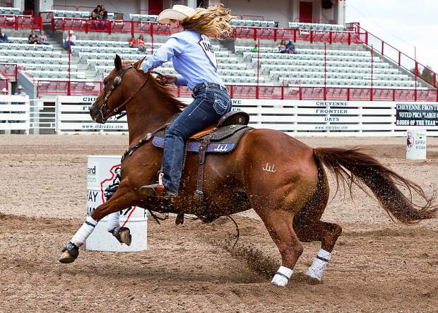 Around the barrel: Slack at Cheyenne Frontier Days gives intimate look ...
