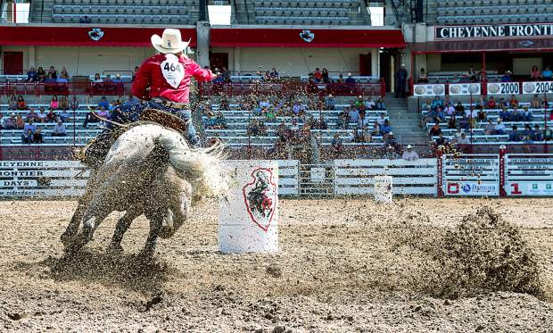 Around the barrel: Slack at Cheyenne Frontier Days gives intimate look ...