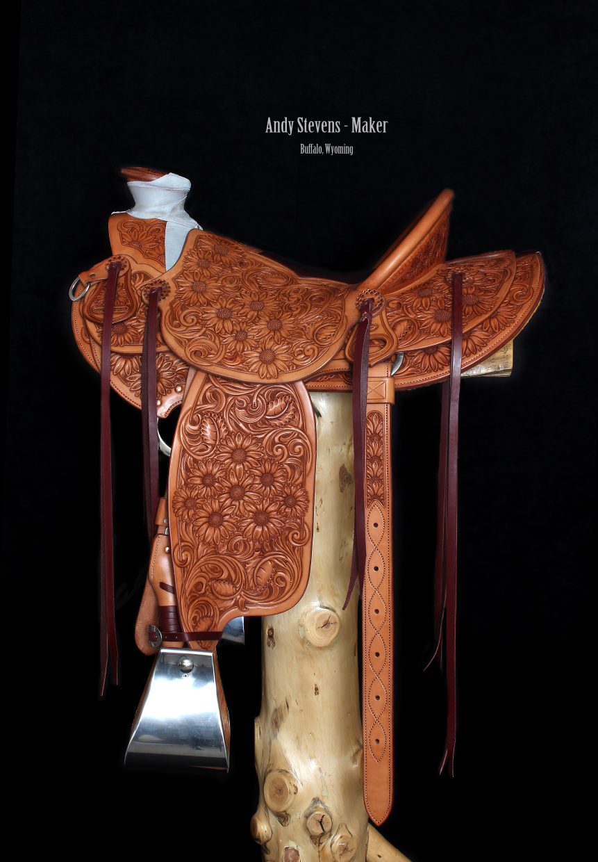 Leather and Silver: Andy Stevens works in two mediums for beauty and ...