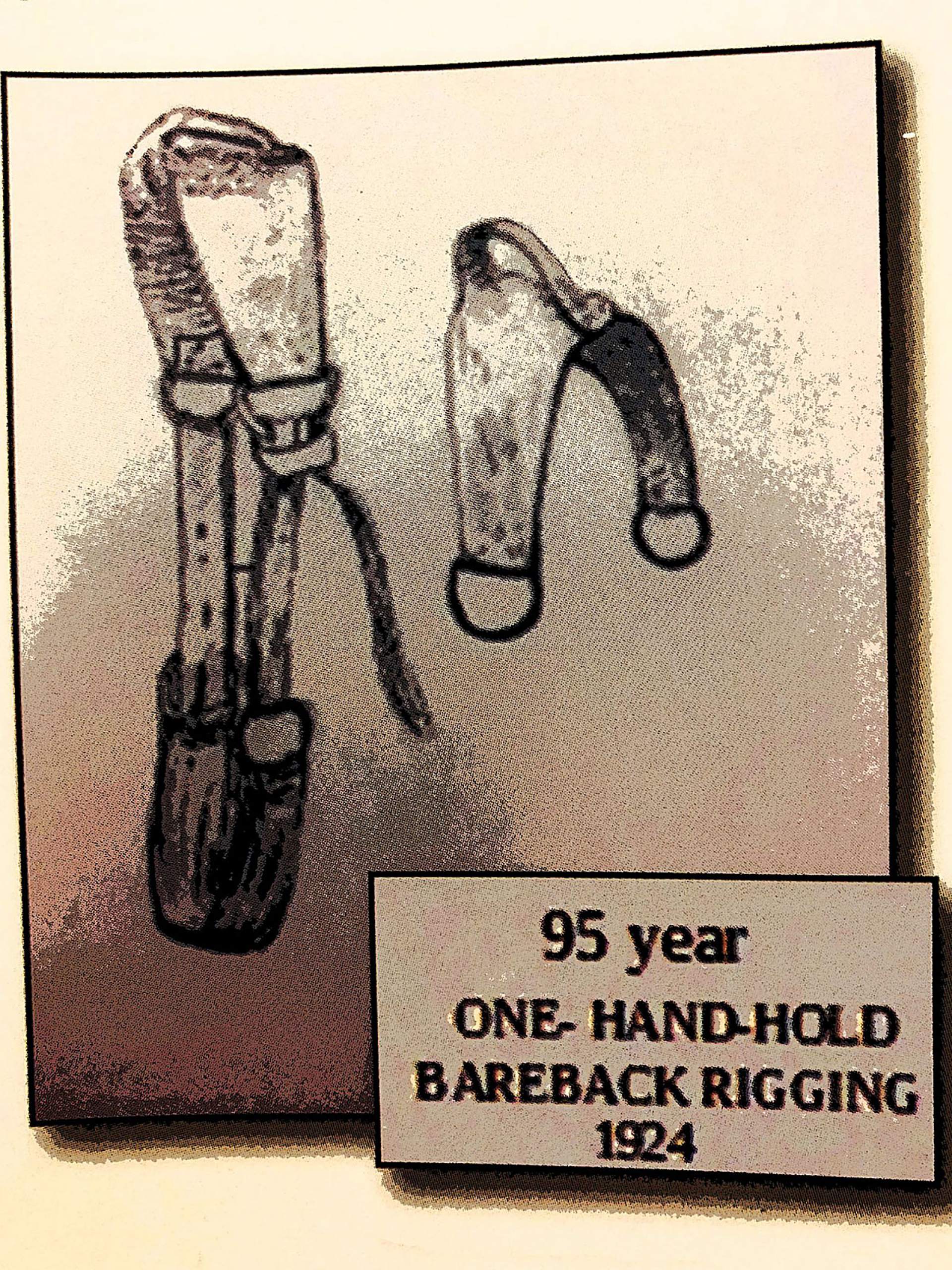 Rodeo bareback rigging celebrates 95 years, rodeo bucking chute 100 ...