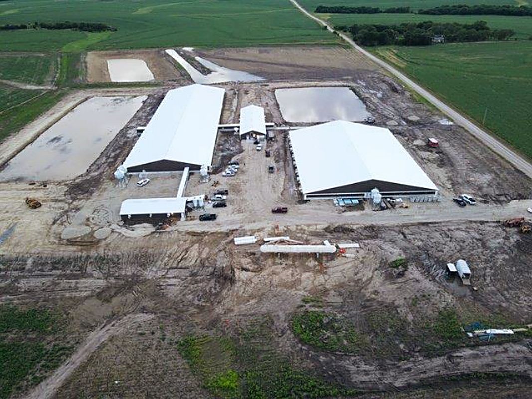 Kansas couple held open house at the Henry Pork farrow to finish ...