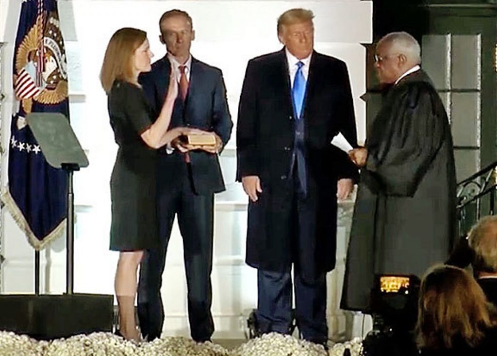 Barrett confirmed for Supreme Court and is sworn in | TheFencePost.com