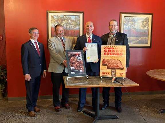 Neb. Gov. celebrates beef during Beef Month with proclamation and a ...