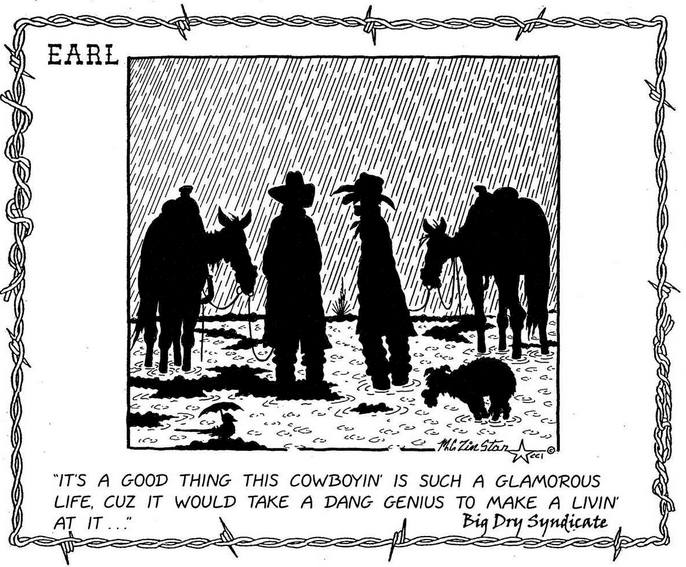 ‘Earl’ cartoonist Wally Badgett honored for Western Art | TheFencePost.com
