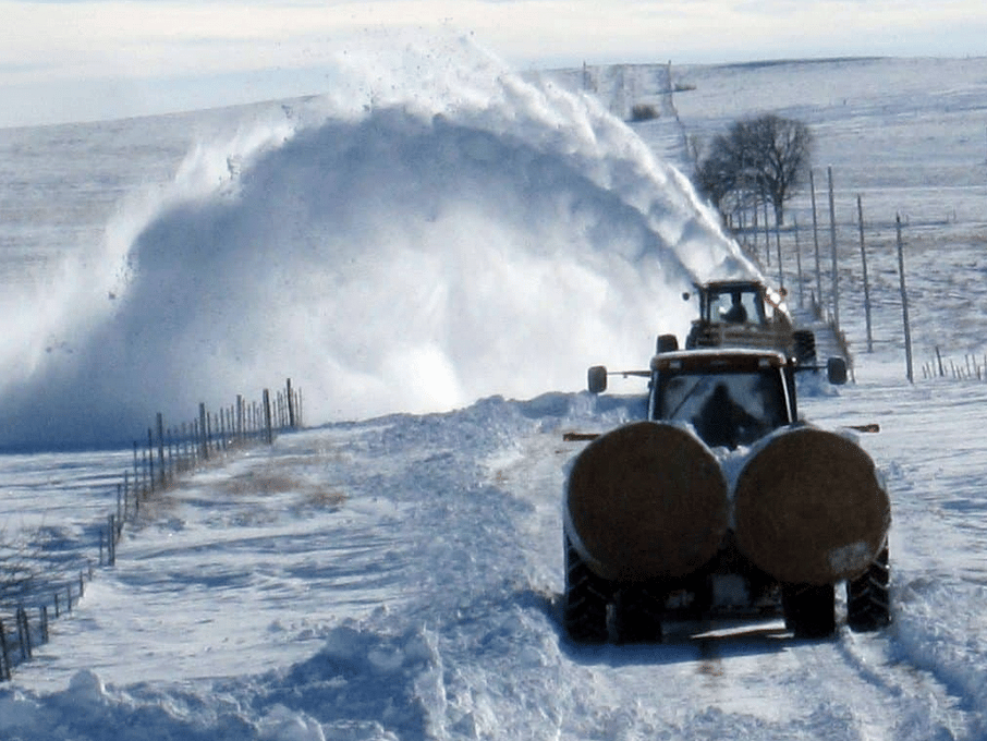 A tough way to break a drought: Second blizzard in as many weeks ...