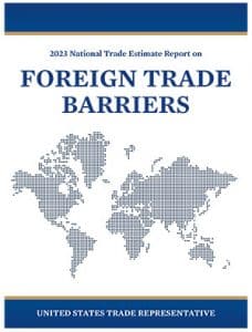 USTR releases annual report of foreign trade barriers | TheFencePost.com