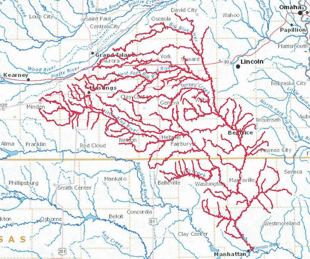 Major Nebraska rivers and their drainages | TheFencePost.com