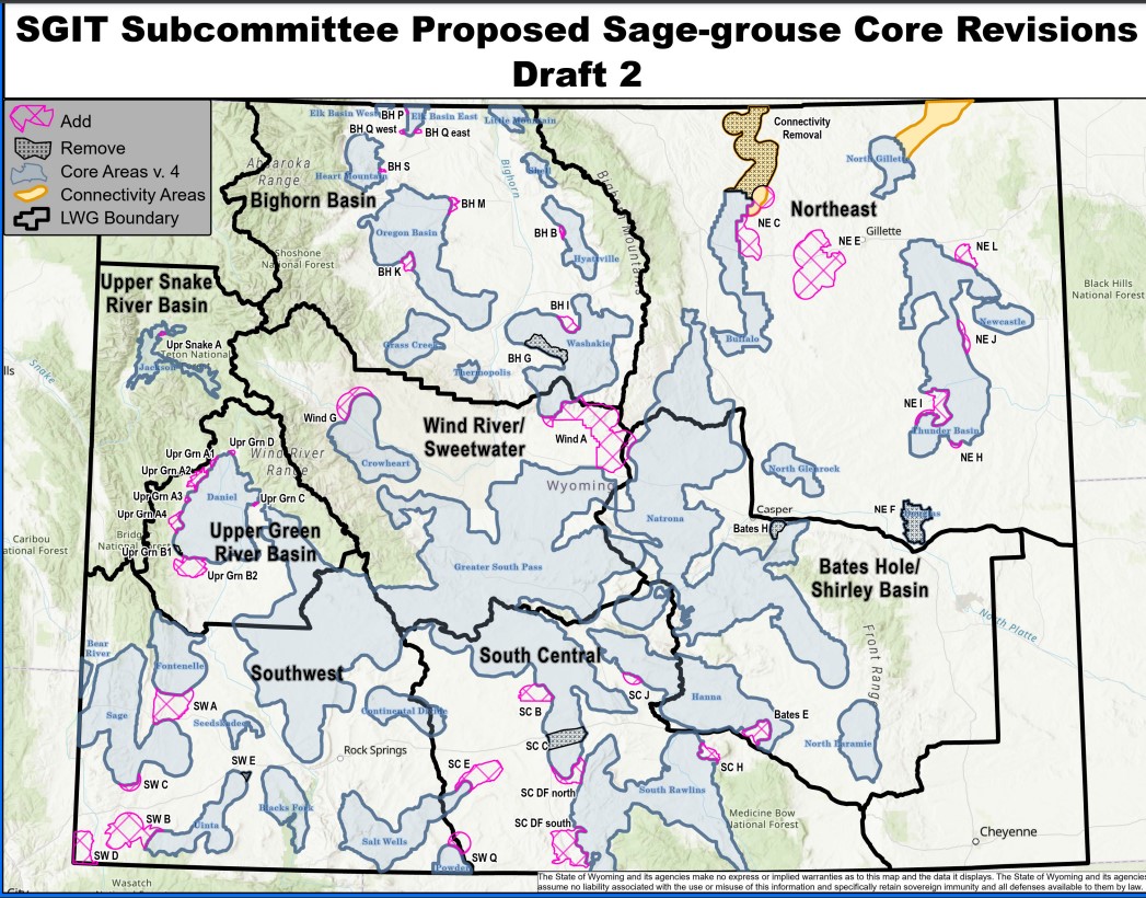 BLM in Wyoming: Marton Ranch purchase approved, sage grouse map comment ...