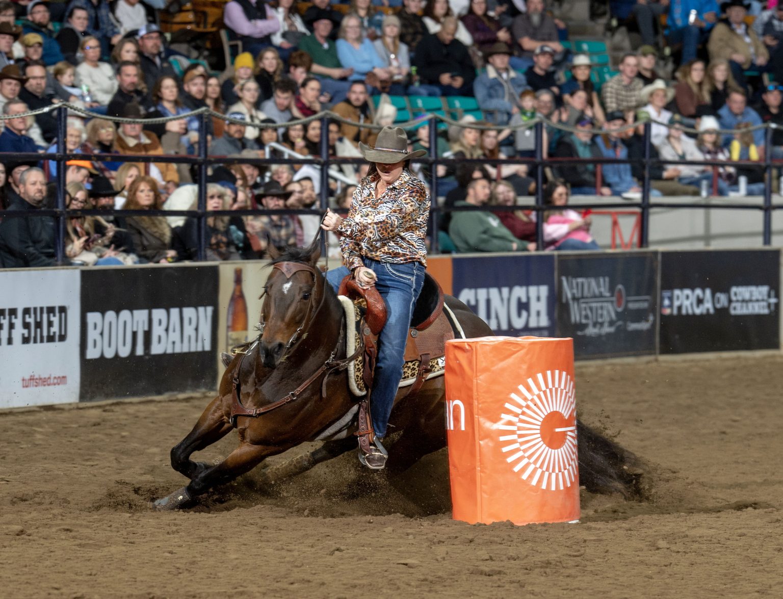 Barrel racing record set a National Western Stock Show Rodeo ...