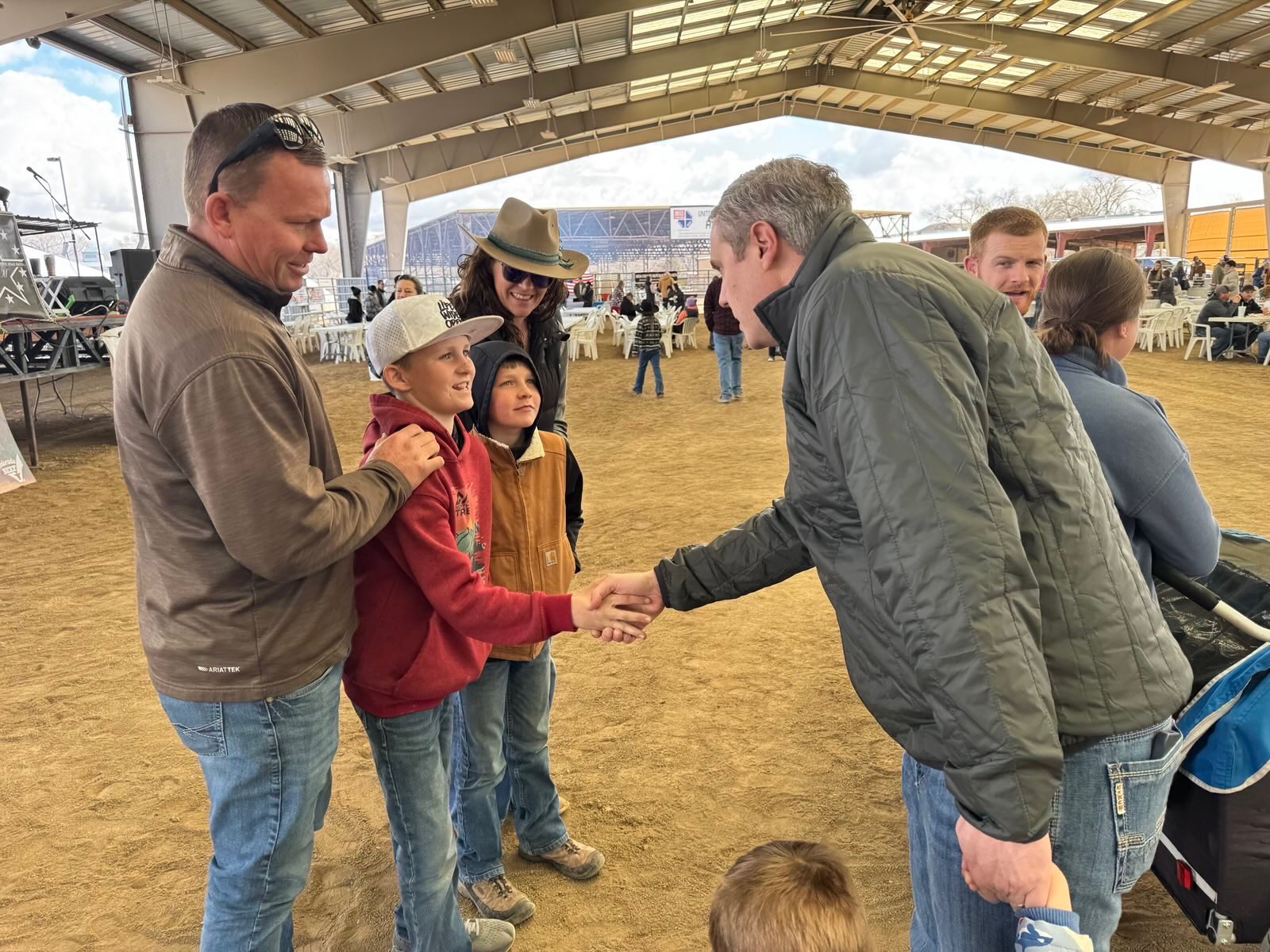 Congressman Hurd visits the Mesa County Cattlemen’s ‘Meat in Day’ event ...