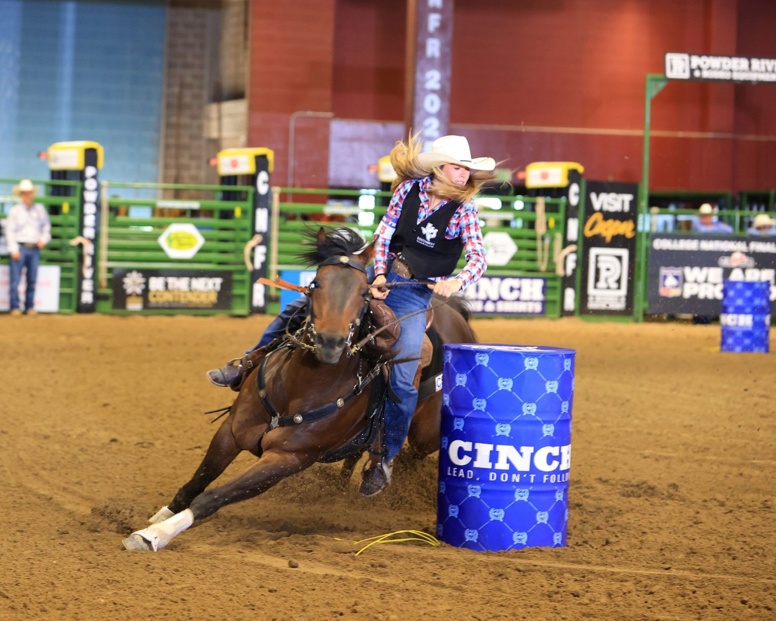 First round of competition complete at College National Finals Rodeo ...