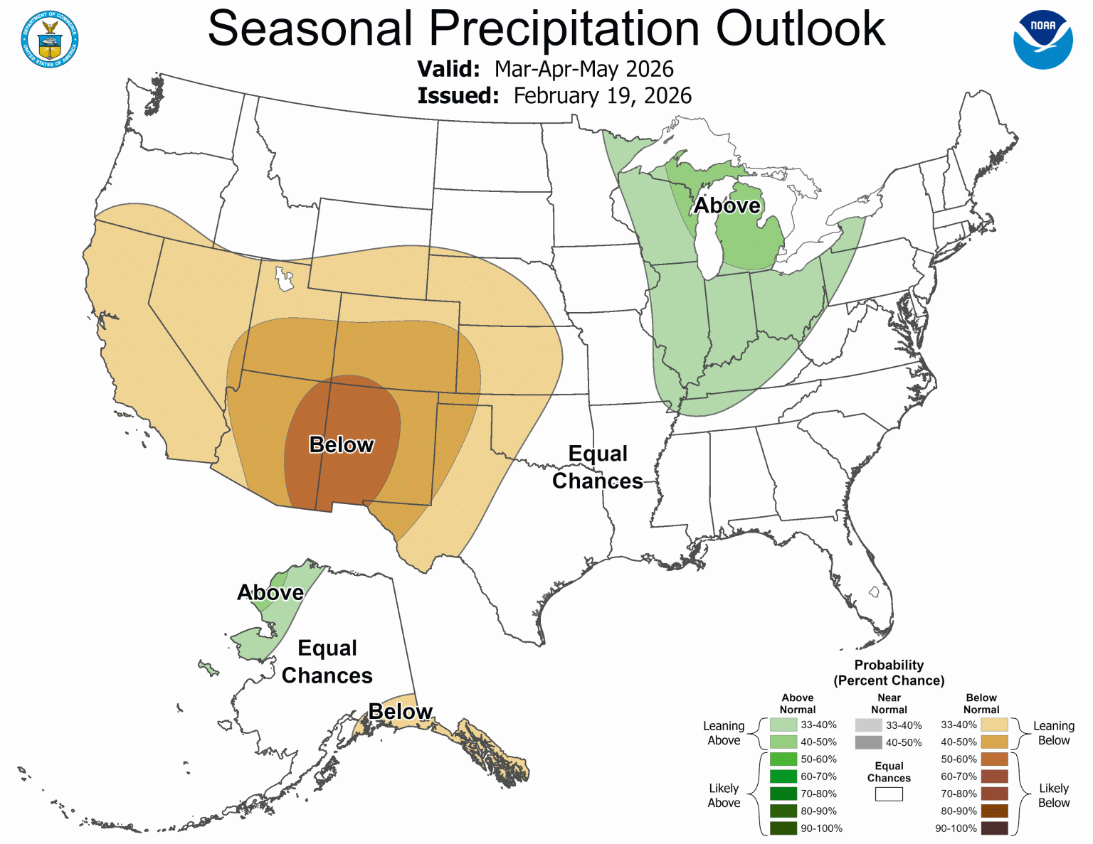 Lingering La Niña means generally warmer-drier weather and storms in ...