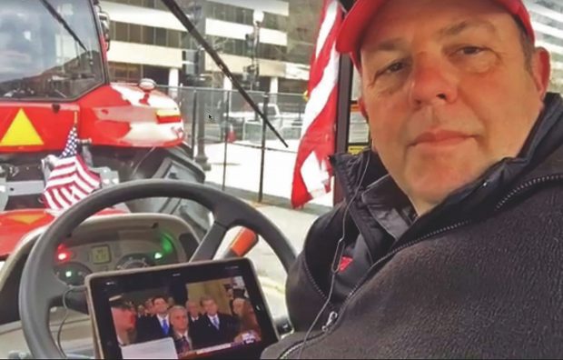 Tractors on parade for Trump | TSLN.com