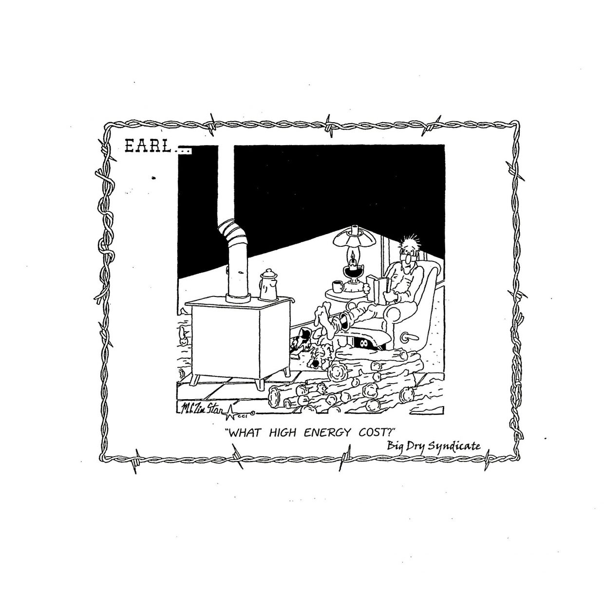 Earl is hot and cheap: Earl cartoon by Big Dry Syndicate | TSLN.com