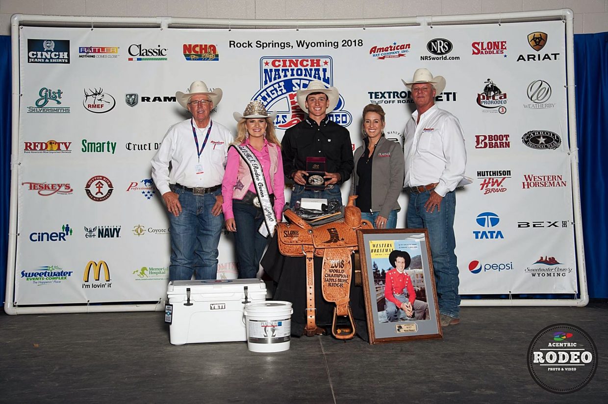 Cash’s prizes: Wall, SD Junior captures NHSRA Saddle Bronc Championship ...