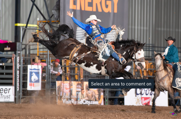 Broncs at breakfast, lunch and dinner during Black Hills Stock Show and ...