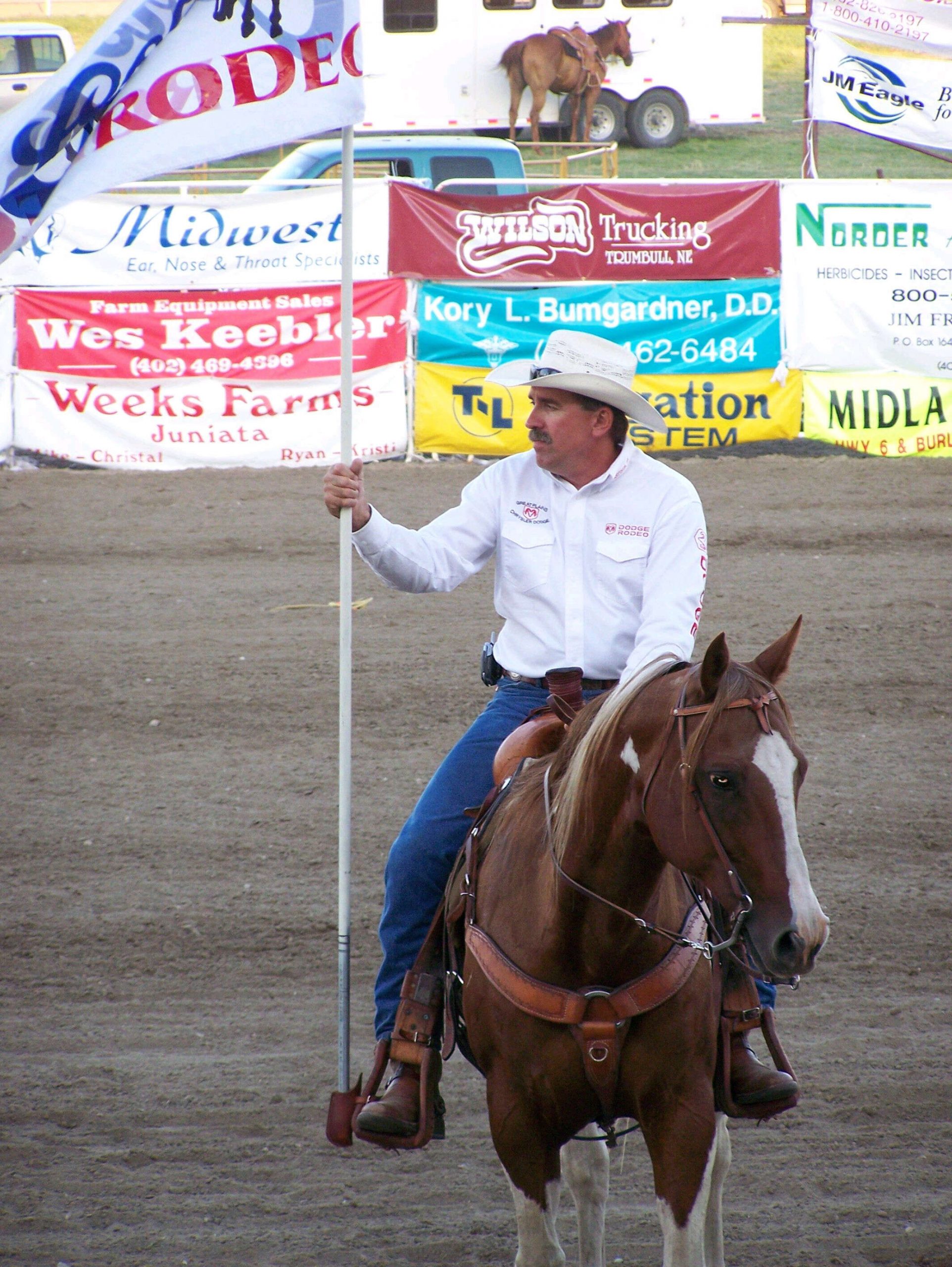 WRANGLING FOR THE RODEO: Hastings rodeo volunteer is loyal sponsor ...
