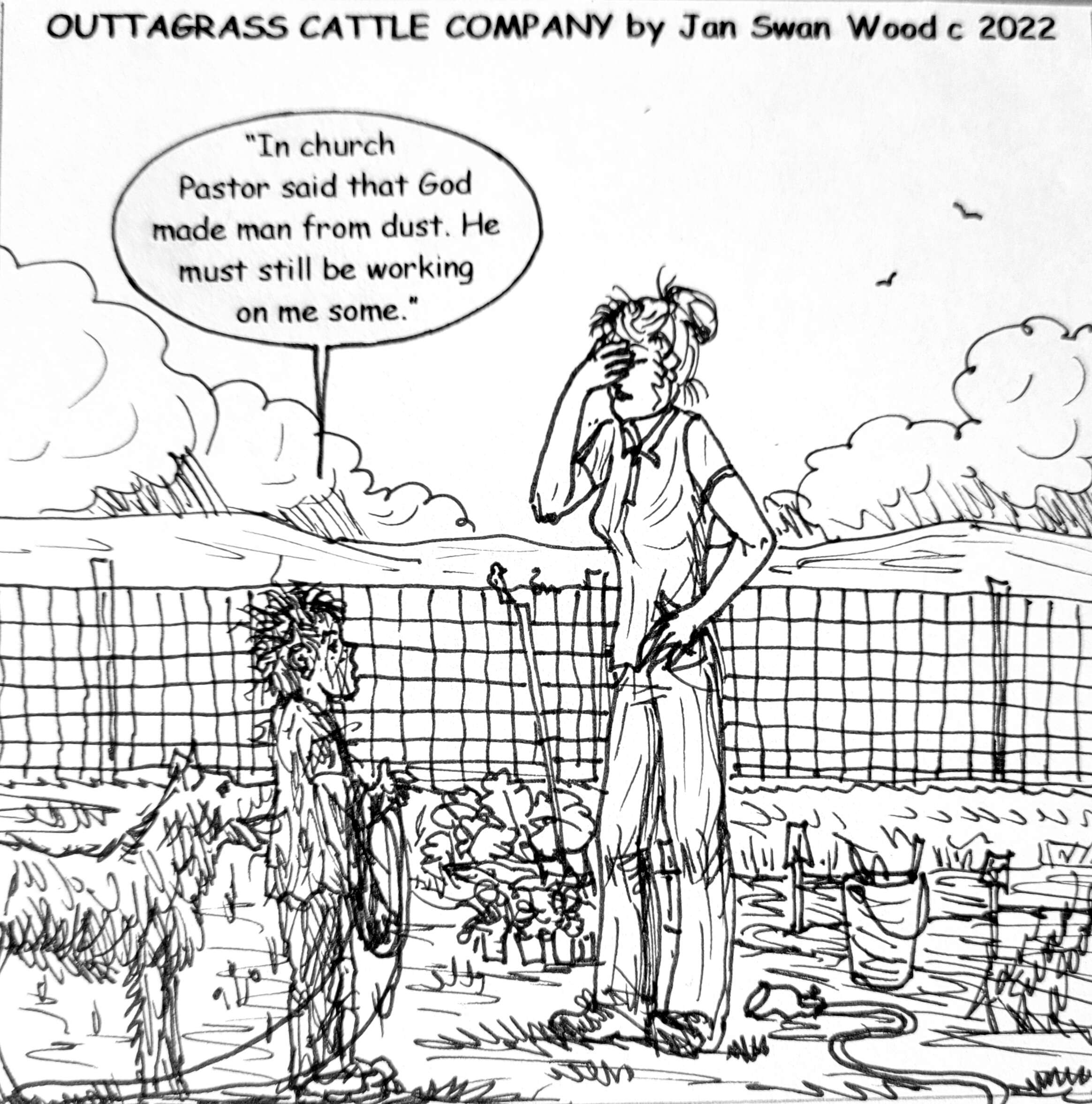 Outtagrass Cattle Co. cartoon by Jan Swan Wood | TSLN.com
