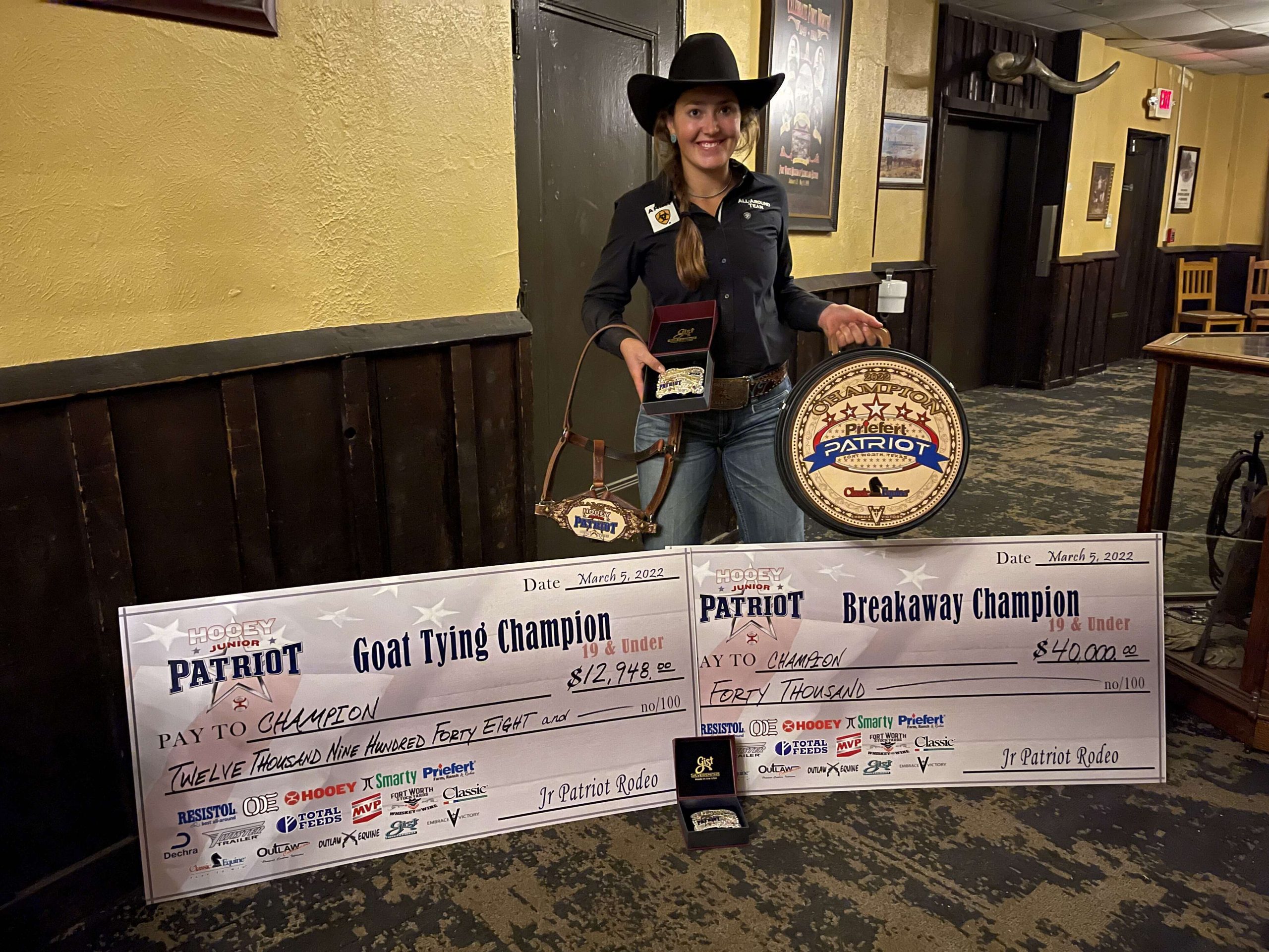 Locals Take Home Checks from Jr Patriot | TSLN.com