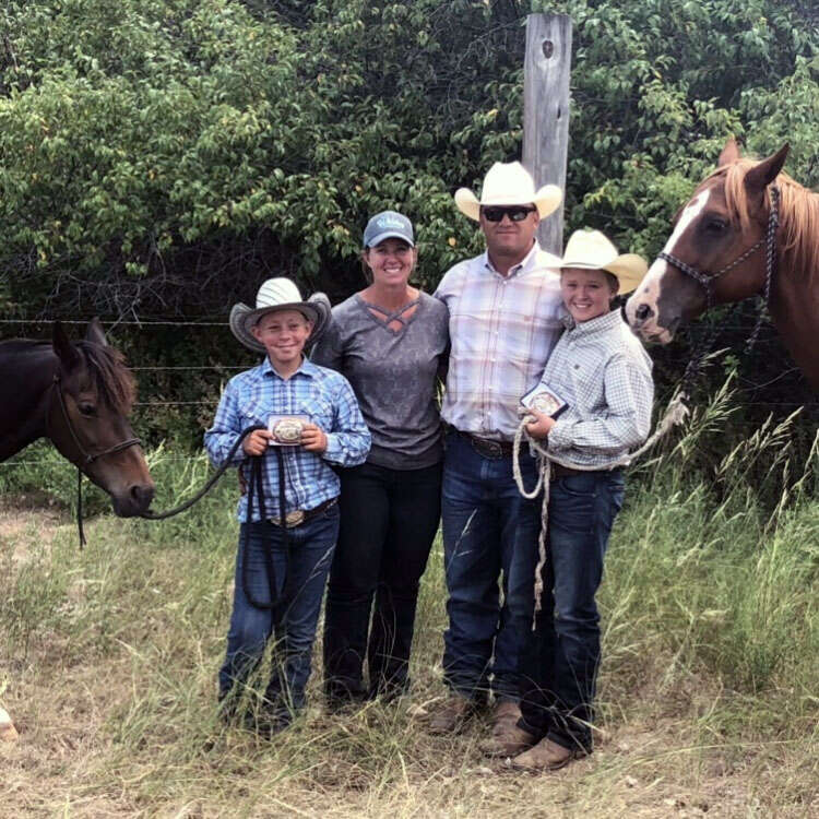 Good bloodlines: At Barner Quarter Horses, Human and equine pedigrees ...