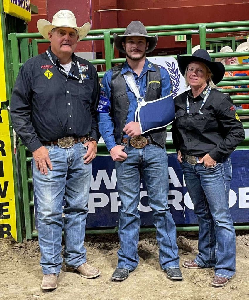 Riggins’ Wreck: Kadoka man healing from bareback horse falling backward ...