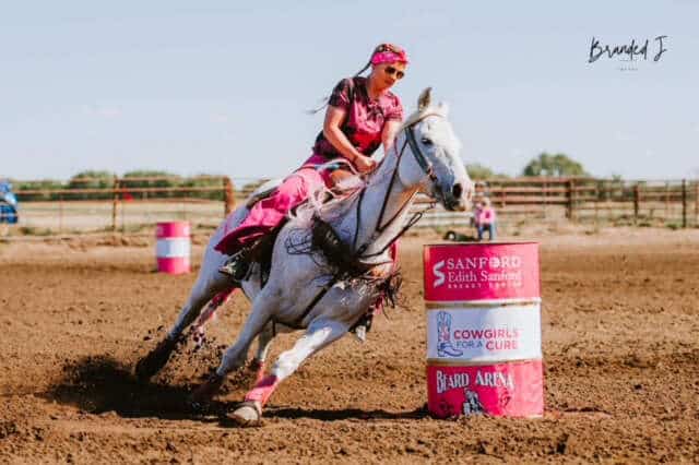 Giving Cancer the ‘Boot’ – barrel racers join the fight against breast ...