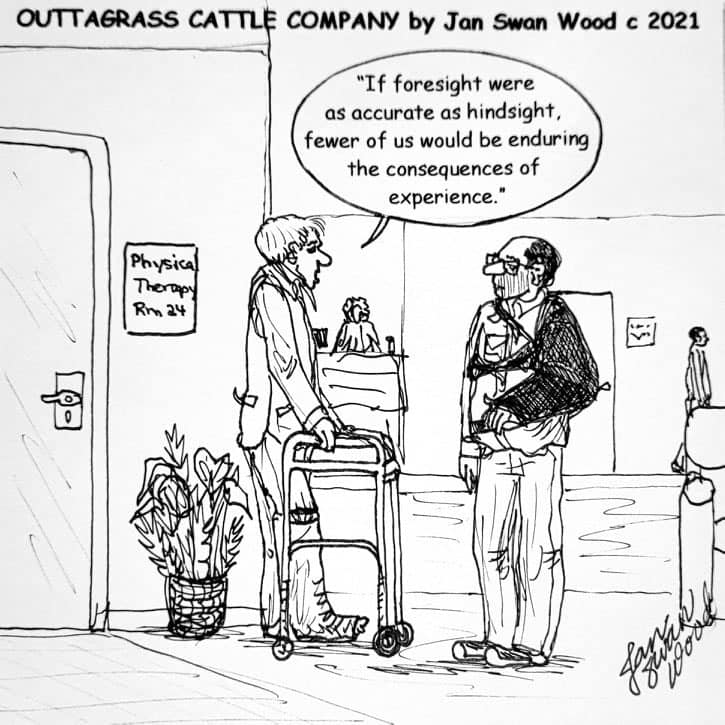 Outtagrass Cattle Co. cartoon by Jan Swan Wood | TSLN.com