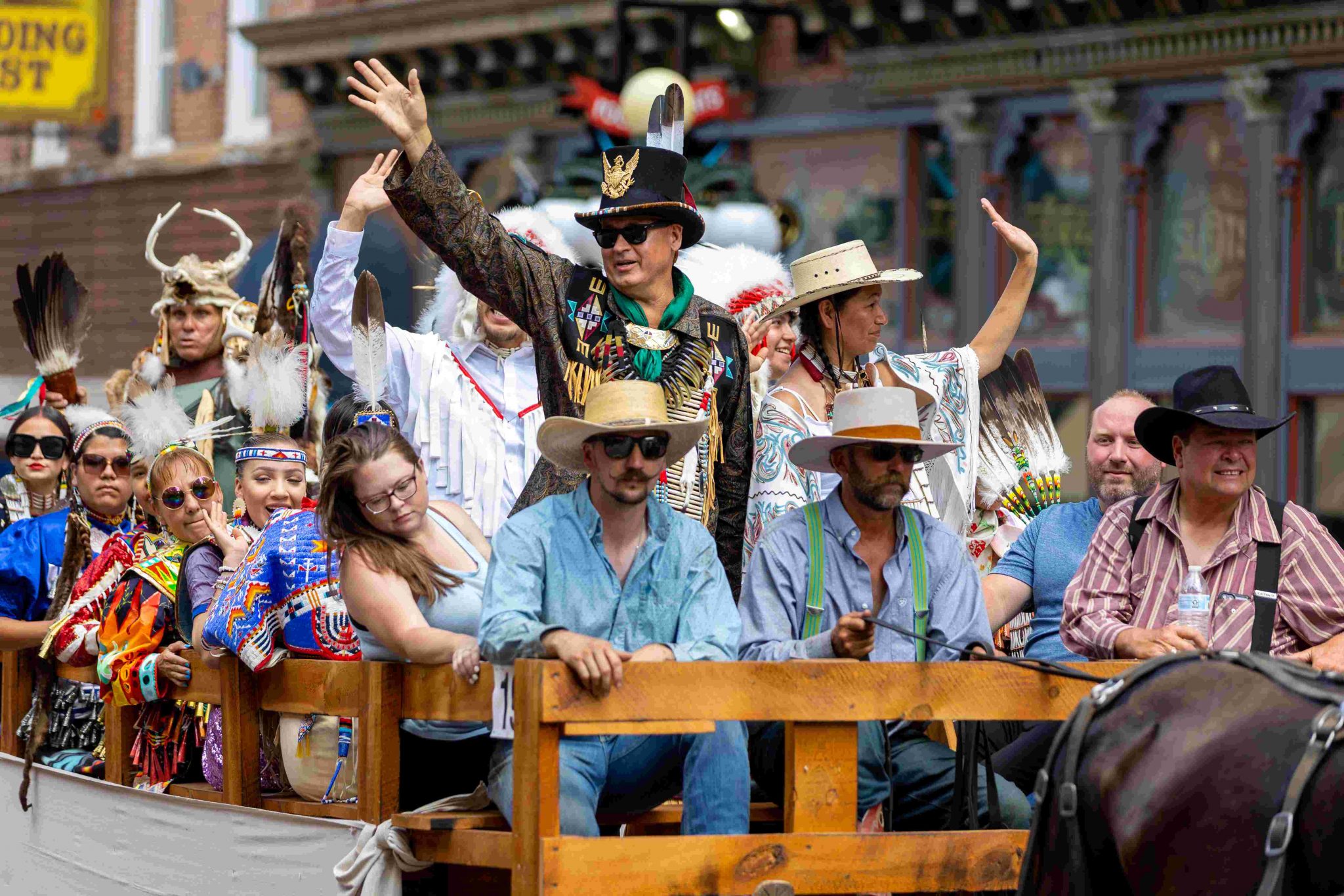 Hit Parade: Days of ’76 Rodeo Parade full of wagons, pieces of American ...