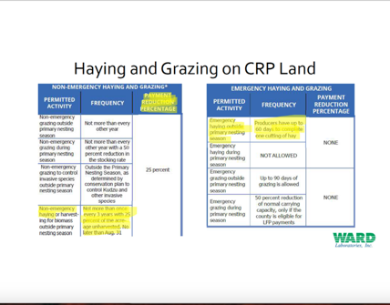Waste not, want not: Studies show grazing may be beneficial to CRP land ...