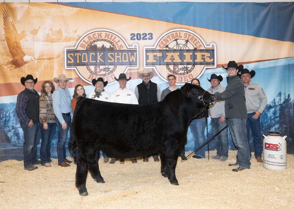 2024 Black Hills Stock Show | 2023 BHSS Supreme Champion Bull | TSLN.com