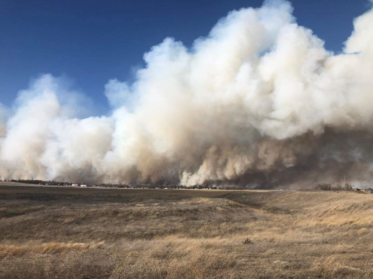 Through the Smoke: Fires Devastate Ranch Country from Nebraska to Texas ...