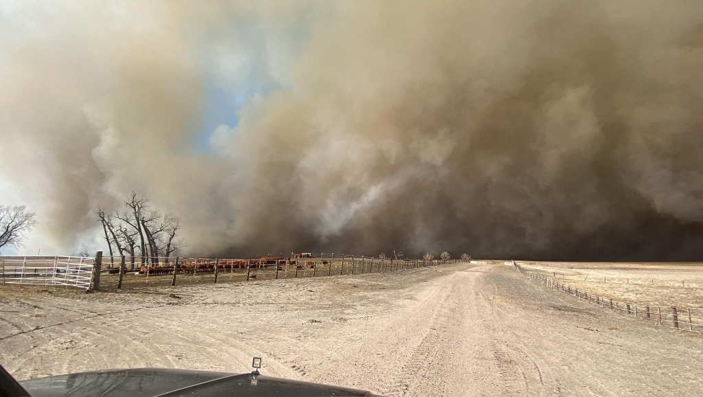 Through the Smoke: Fires Devastate Ranch Country from Nebraska to Texas ...
