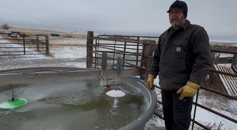 The Water Rippler: Wyoming rancher invents device to mitigate ice in ...