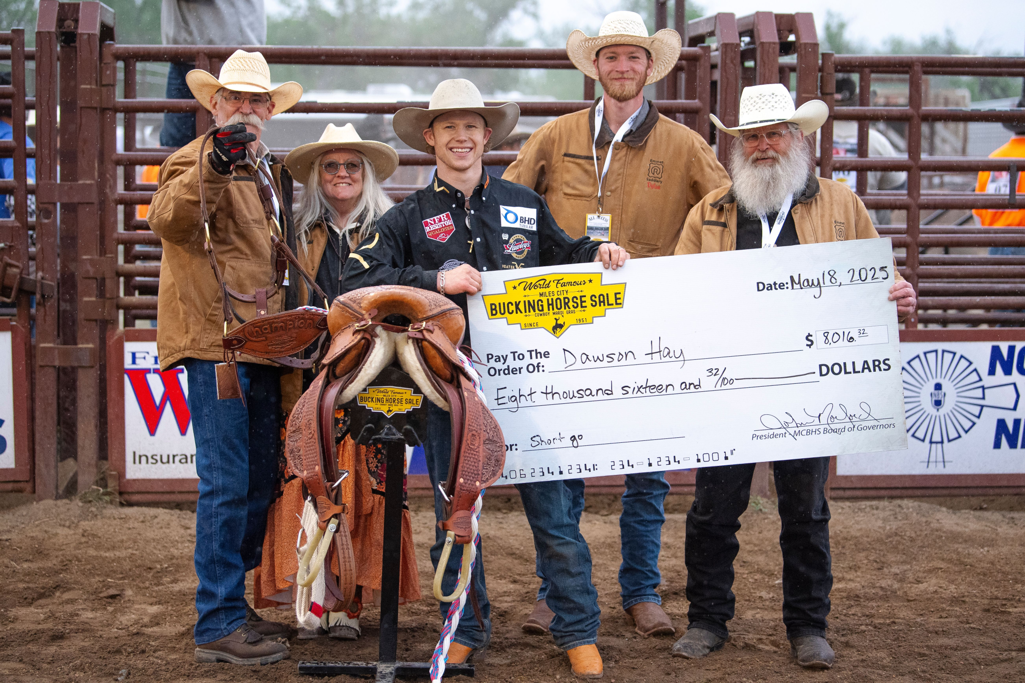 Dawson Hay wins second straight Miles City Xtreme Broncs title, third ...