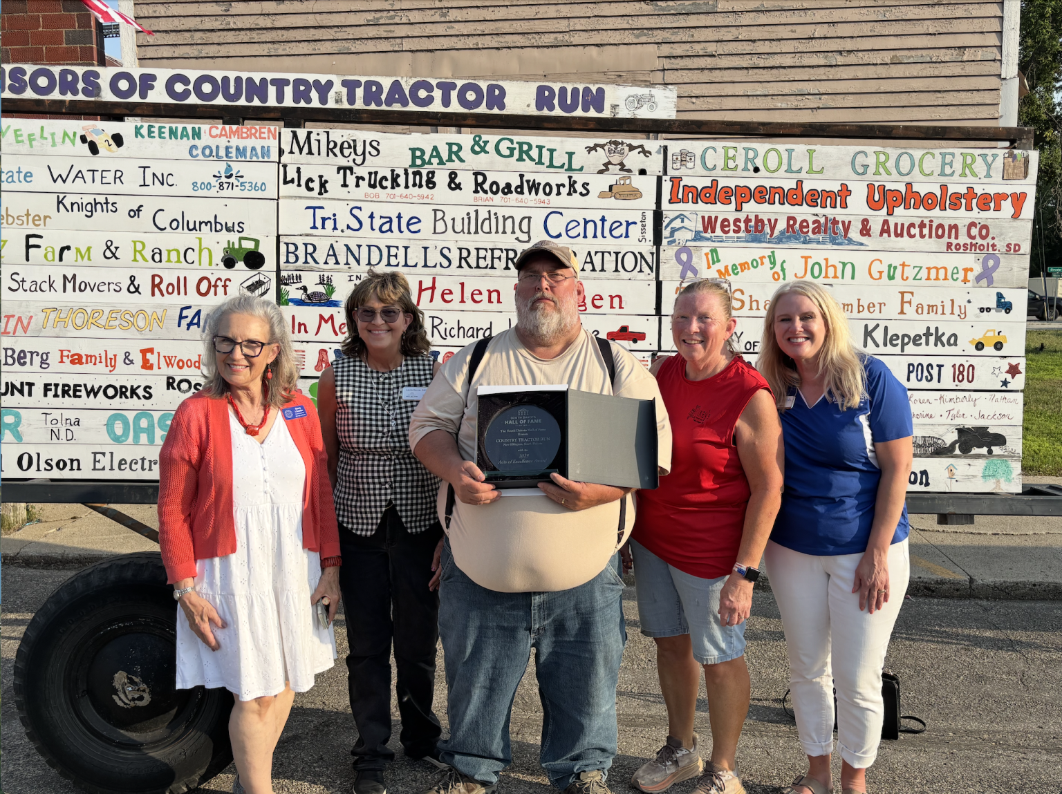 South Dakota Hall of Fame Awards Hyde County Parks and Recreation with ...