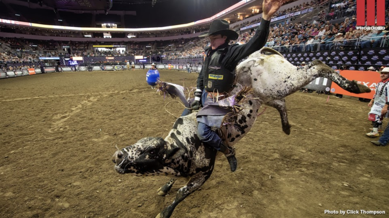 Ky Hamilton wins bull riding at Cinch Playoffs The Governor’s Cup ...