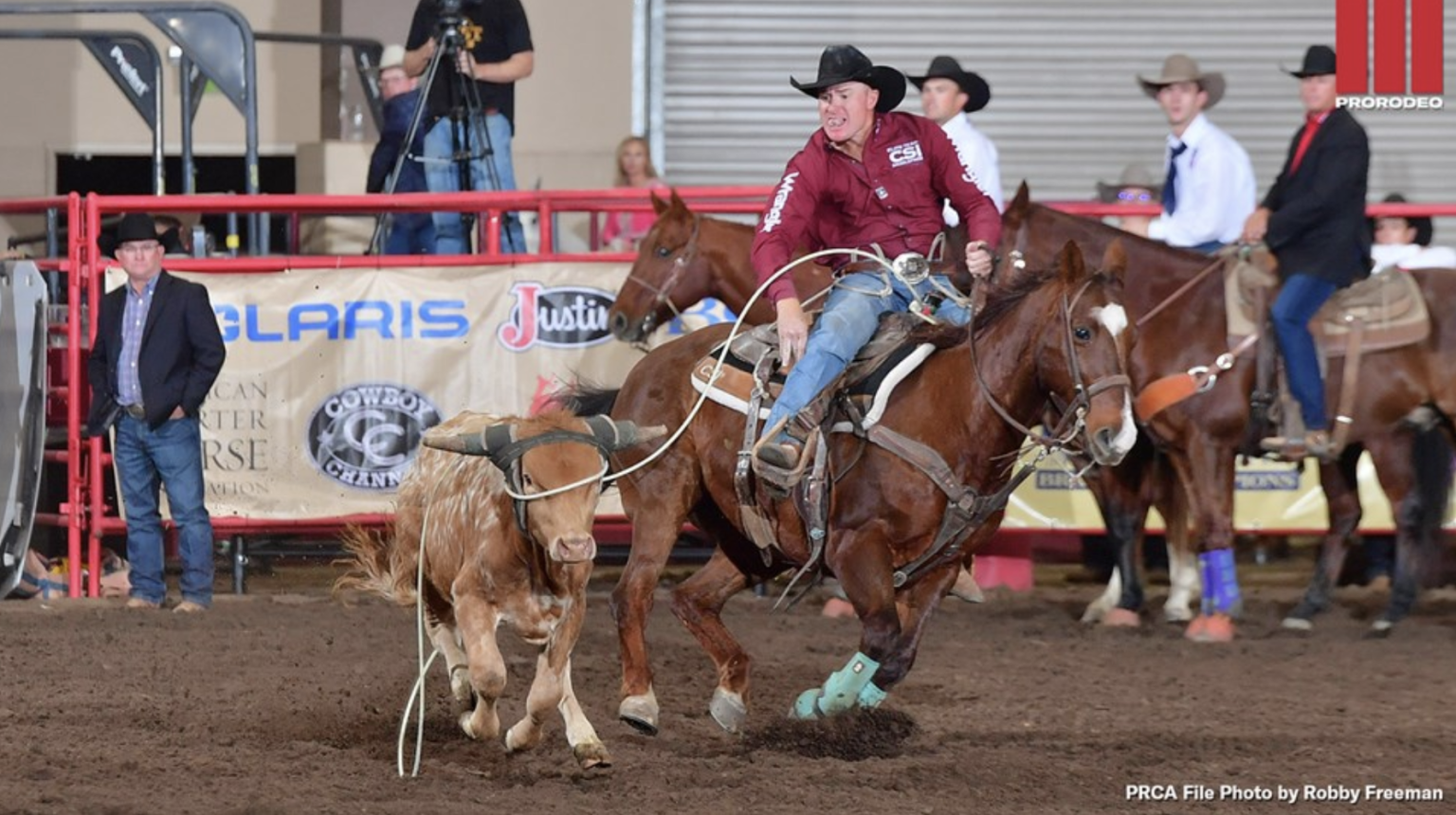 Veteran steer roper Jess Tierney thrilled to win NFSR average for first ...