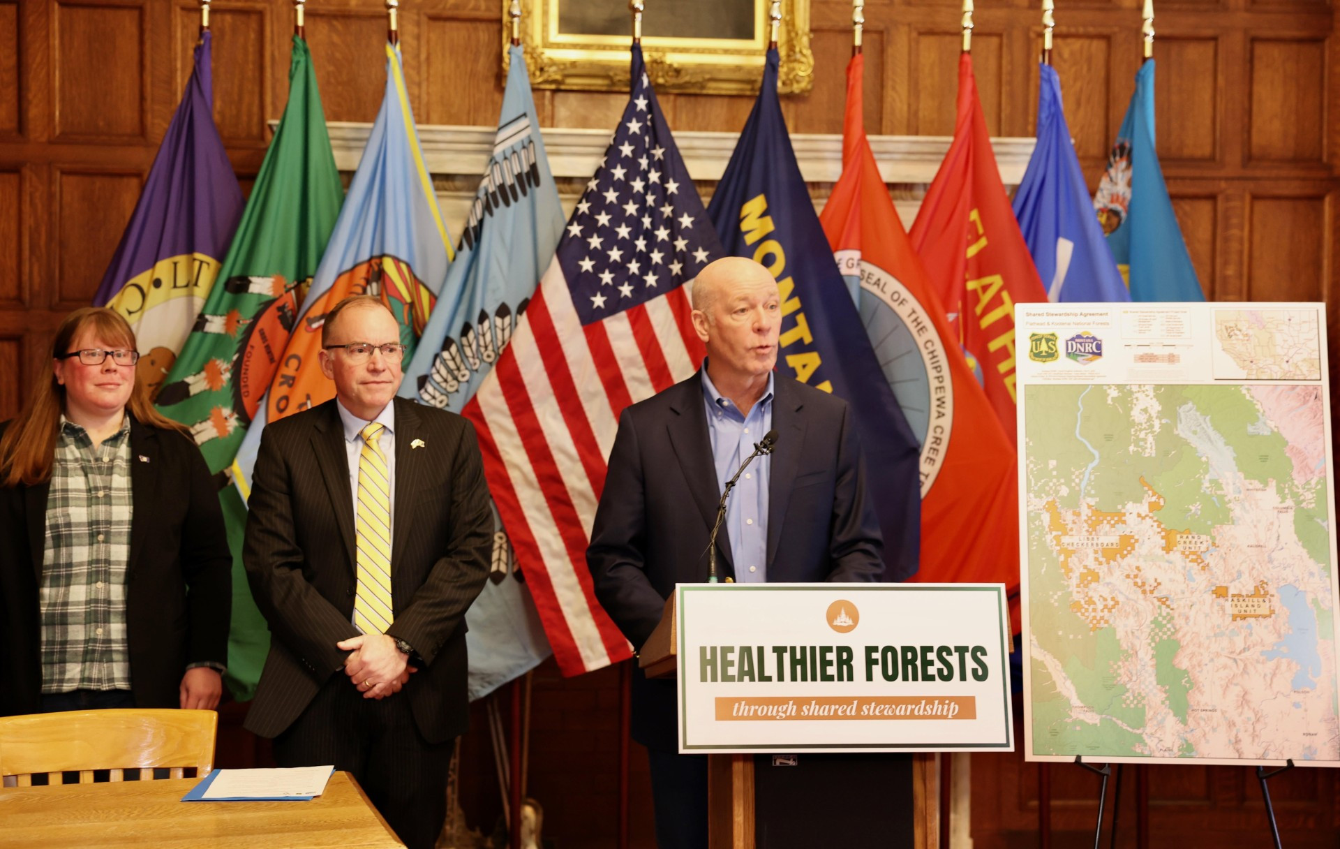 Gov. Gianforte, Forest Service Chief Announce Shared Forest Management ...