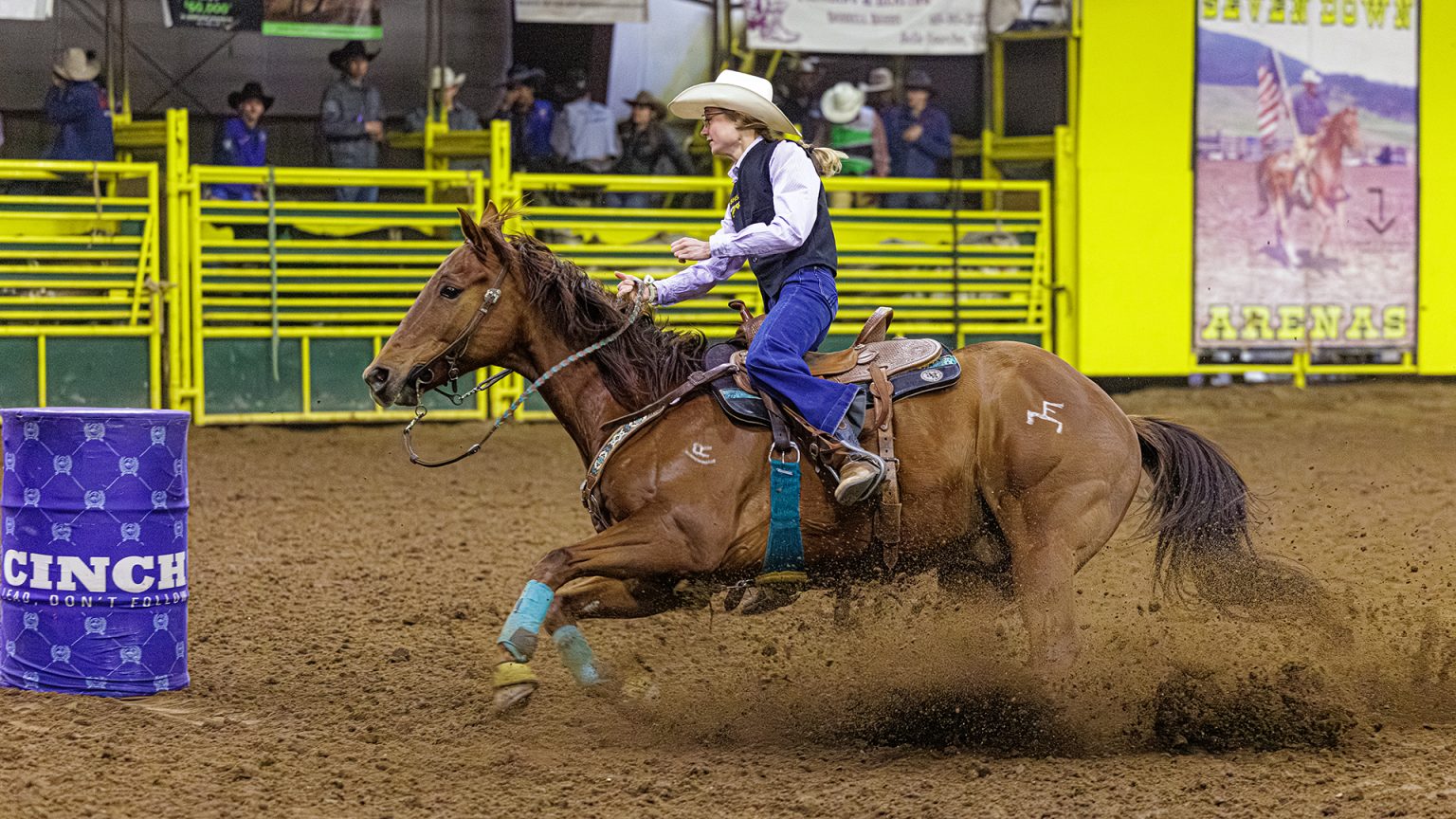 College rodeo report: BHSU Reinert, Steele top regional barrel racing ...