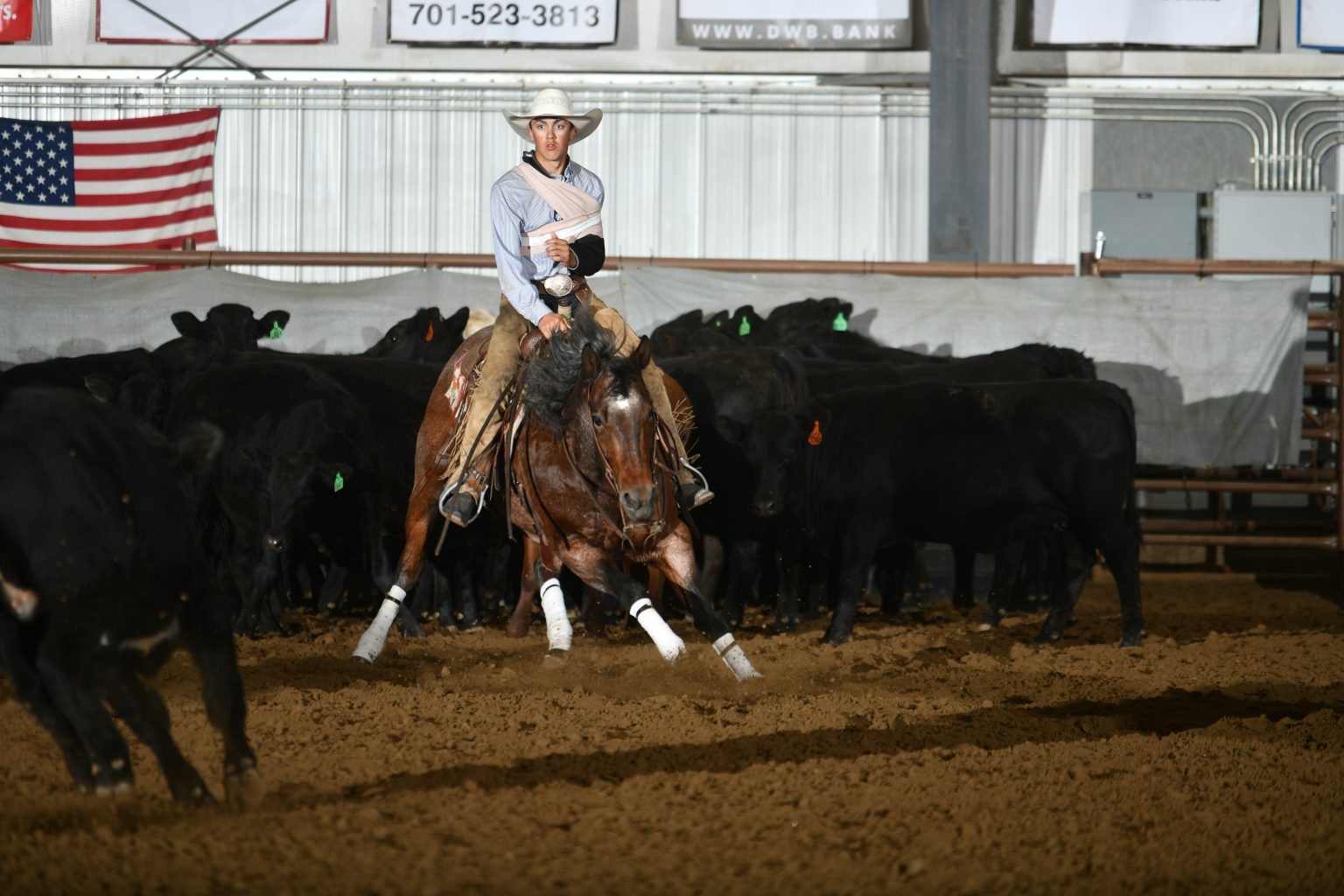 Bringing his best: Cooper Martin competes in NDHSRA with broken ...