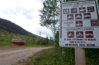 Keystone Gulch Road To Be Plowed For Construction Access Starting On