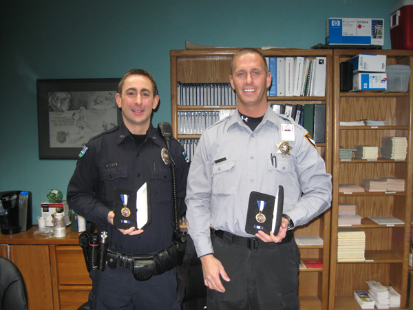 Officers honored for saving man’s life on Dillon Dam Road | SummitDaily.com
