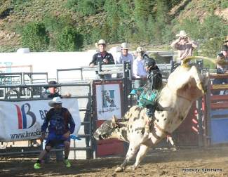 Breckenridge PRCA Rodeo rolls out championship bull-riding event ...